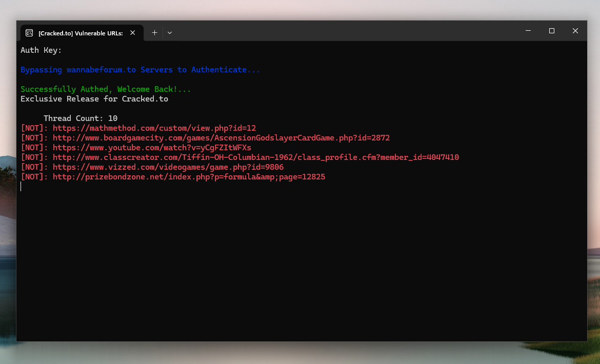 SQLi Vulnerability Scanner 2026 | Ultimate URL Audit & Shell Hunter
