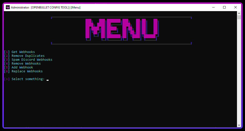 OpenBullet Config Tool 2025 | Elite Webhook & List Cleaner